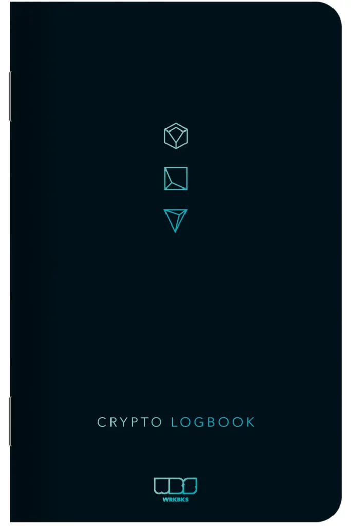 Crypto Wallet tracking Notebook - WRKBKS.co